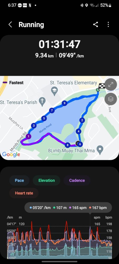 How To Show Map Data (Route Tracking) When Running/Walking with A ...